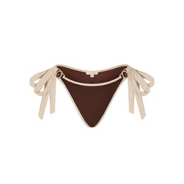 Moda Minx Bikinihose 'Amour' Damen Gr&ouml;&szlig;e L beige / braun