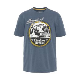 MAN'S WORLD Man's World Shirt male size L Yellow / Petrol / Black / White