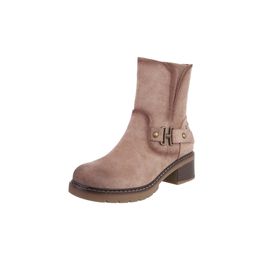 Ital-Design Stiefelette Damen Gr&ouml;&szlig;e 38 hellbraun