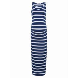 bellybutton Kleid 'Kleid o. Arm' Damen Gr&ouml;&szlig;e 40 blau Sommerkleid
