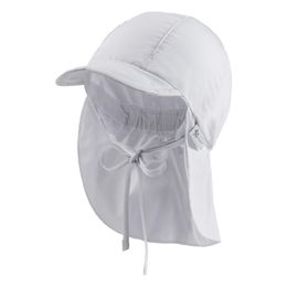 Sterntaler Hut Jungen Gr&ouml;&szlig;e 45 grau / wei&szlig;