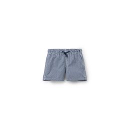 CALZEDONIA Badeshorts Jungen Gr&ouml;&szlig;e 140 blau / wei&szlig;