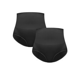 MEETWEE Shaping Pants '2 PACK Plus Size Shaping Slip' female size XXL Black