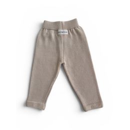 Kurti & Frieda Leggings 'Knit' M&auml;dchen Gr&ouml;&szlig;e 50/56 sand