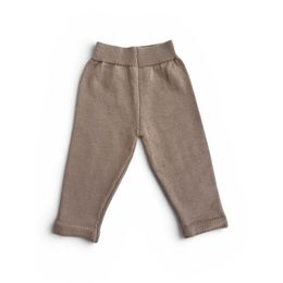 Kurti & Frieda Leggings 'Knit' M&auml;dchen Gr&ouml;&szlig;e 62/68 mokka