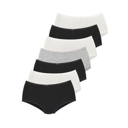 Vivance Taillenslip mehrfarbig Gr. 32/34 f&uuml;r Damen. Mit Spitze. K&ouml;rpernah