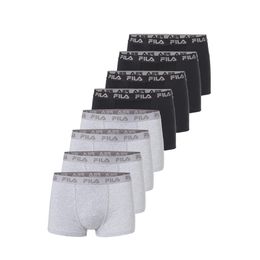 Fila Boxershorts Herren Gr&ouml;&szlig;e S grau / schwarz
