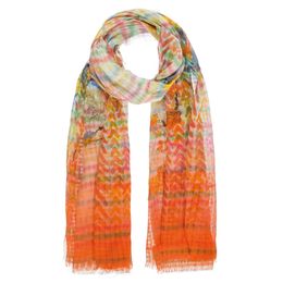 Passigatti Schal Damen Gr&ouml;&szlig;e One Size neonorange