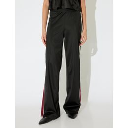 Koton Pants female size 36 Burgundy / Black / White