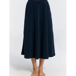 Leela Cotton Skirt 'Damen Bio-Baumwoll Cord Rock' female size 38 Navy