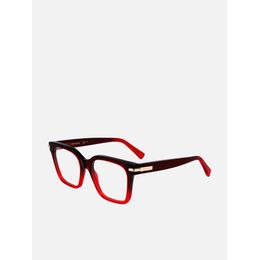 FERRAGAMO Sunglasses 'Ferragamo SF3009 Gradient transparent dark red 52/18/145 WOMAN Eyewear Frame' female size 52 Red