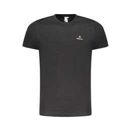 Esercito 1659 Schwarzes Baumwoll-T-Shirt f&uuml;r Herren
