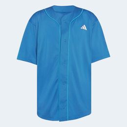 adidas Sportswear Shirt Herren Gr&ouml;&szlig;e XL blau / wei&szlig;