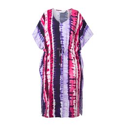 Angel of Style Kleid Damen Gr&ouml;&szlig;e 56 nachtblau / lavendel / pink Sommerkleid
