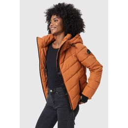 Marikoo Winterjacke Damen Gr&ouml;&szlig;e M orange / schwarz
