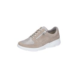 Waldl&auml;ufer Waldl&auml;ufer Sneaker 'K-Funky' Damen Gr&ouml;&szlig;e 39.5/40 beige / silber Sommerschuhe