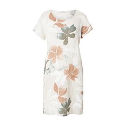 Zabaione Kleid 'Pi44araa' Damen Gr&ouml;&szlig;e 42 hellbeige / hellbraun / khaki / wei&szlig;