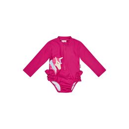 Sterntaler Badeanzug M&auml;dchen Gr&ouml;&szlig;e 128 beige / pastellblau / pink