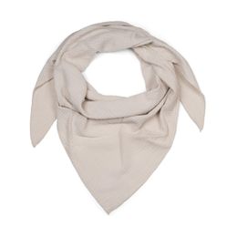 Stylebreaker Tuch 'Musselin Dreiecktuch Einfarbig' Damen Gr&ouml;&szlig;e One Size beige