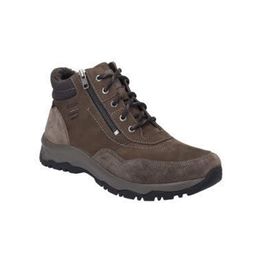Josef Seibel Schn&uuml;rboots 'Schn&uuml;rstiefelette Herren 14457 PL240 300 Echtleder in braun' Herren Gr&ouml;&szlig;e 44 braun