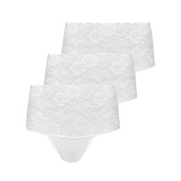 Nina von C. Slip 'Fine Cotton' Damen Gr&ouml;&szlig;e L wei&szlig;
