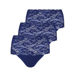 Nina von C. Slip 'Fine Cotton' Damen Gr&ouml;&szlig;e S/M nachtblau