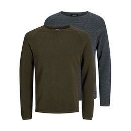 Jack & Jones Jack & Jones Pullover 'Hill' Herren Gr&ouml;&szlig;e S gr&uuml;nmeliert