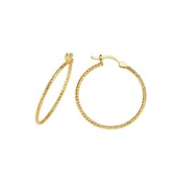 Firetti Creolen Damen Gr&ouml;&szlig;e 30 gold