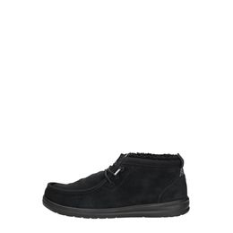 HEY DUDE Lace-Up Boots 'Wally Mid' male size 48 Black