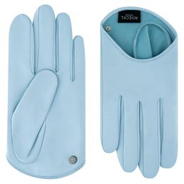 Roeckl Handschuhe ' VERONA' Damen Gr&ouml;&szlig;e L blau / aqua / himmelblau / pastellblau / hellblau