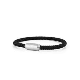 Akitsune Armband 'Silvus' Herren Gr&ouml;&szlig;e 19.5 cm schwarz