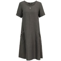 Doris Streich Dress female size 50 Taupe