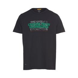 CAMEL ACTIVE Shirt male size XXL Night blue / Green / Rusty red / White