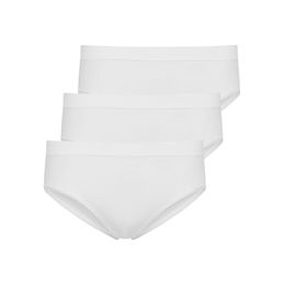 Jockey Boyshorts 'Seamfree Hi-Cut - 3 Pack' female size XXL White
