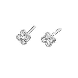 Nana Kay Ohrstecker 'Delicate Touch' Damen Gr&ouml;&szlig;e One Size silber / wei&szlig;