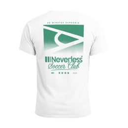 Neverless Shirt 'soccer club' male size XS White