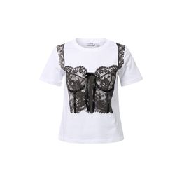 Noisy may T-Shirt 'Marla' Damen Gr&ouml;&szlig;e M schwarz / wei&szlig;