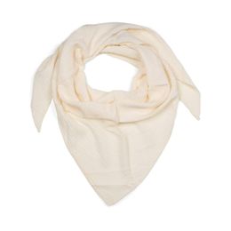 Stylebreaker Tuch 'Musselin Dreiecktuch Einfarbig' Damen Gr&ouml;&szlig;e One Size creme