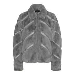 V&eacute;ro Moda VERO MODA Between-Season Jacket female size S Grey / Dark grey