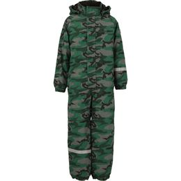 Zigzag Schneeanzug 'Tower' Jungen Gr&ouml;&szlig;e 104 dunkelgr&uuml;n