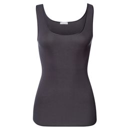 Hanro Undershirt 'Cotton Seamless' female size L Dark grey