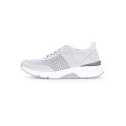 Gabor Lace-Up Shoes 'Komfort Schn&uuml;rschuh Damen 86.897.40 Rauleder in grau' female size 39 Grey