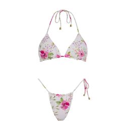 Acuarela Brand Bikini 'Rio Triangle Bikini Set' Damen Gr&ouml;&szlig;e S offwhite