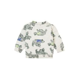 Noppies Sweatshirt 'Gouzon' boy size 80 Royal blue / Apple / Fir / mottled white