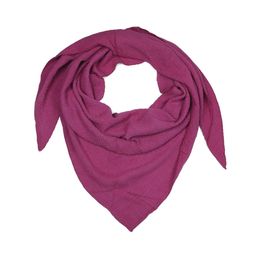 styleBREAKER Wrap 'Musselin Dreiecktuch Einfarbig' female size One size Purple