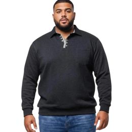LAVECCHIA Sweatshirt 'LV-602 &Uuml;bergr&ouml;&szlig;en' male size 8XL Anthracite