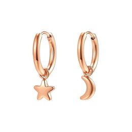 Hey Happiness Ohrringe 'Lunar Glow' Damen Gr&ouml;&szlig;e One Size rosegold