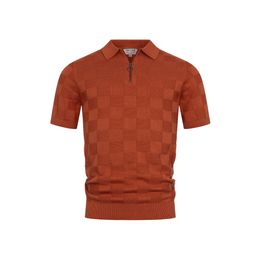 INDICODE JEANS Shirt 'Fras' male size L Orange
