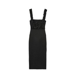 KOTON Kleid Damen Gr&ouml;&szlig;e 30 schwarz / wei&szlig; Sommerkleid