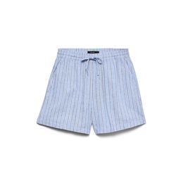 V&eacute;ro Moda Vero Moda Shorts 'VMLinn' Damen Gr&ouml;&szlig;e 36 hellblau / schwarzmeliert